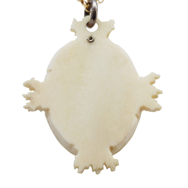 Victorian Carved Bone Locket – Bloomsbury Antiques Australia