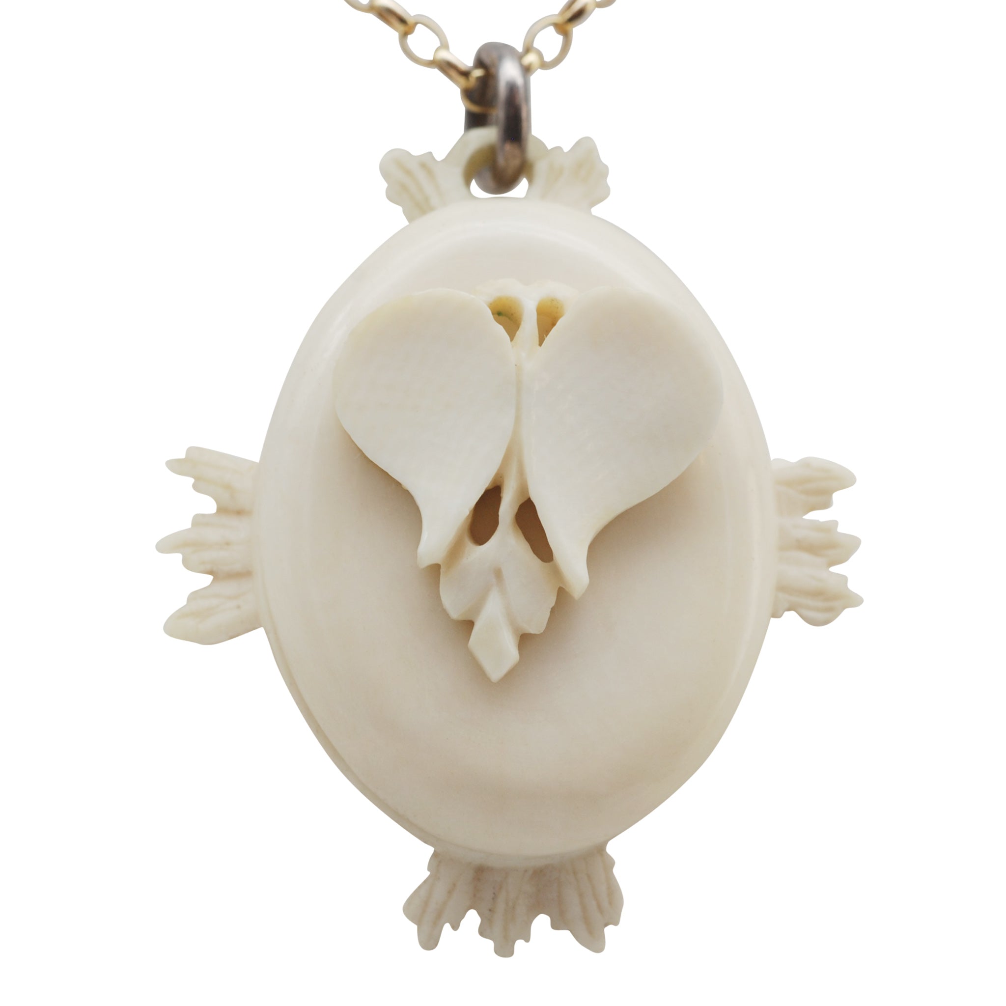 Victorian Carved Bone Locket – Bloomsbury Antiques Australia