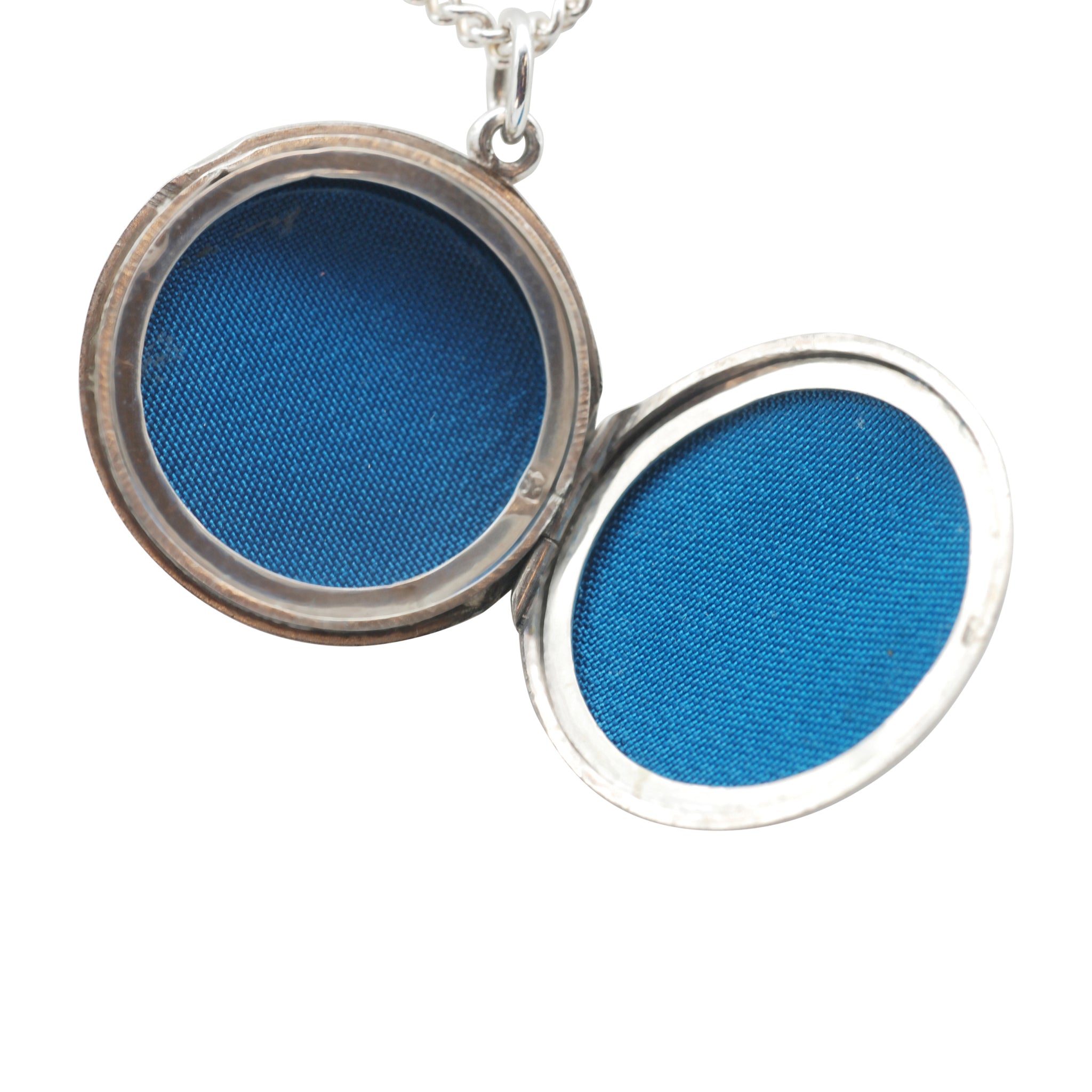 Victorian Sterling Silver Locket with Fox Hunting Themed Engravings ...
